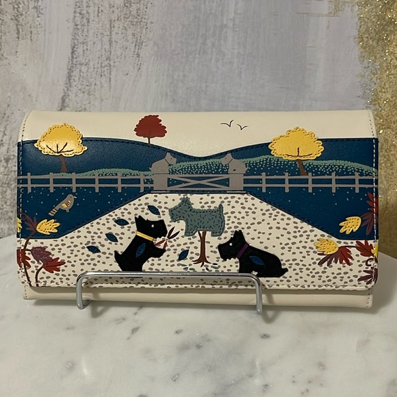 RADLEY LONDON | Bags | Radley London Dog Of The Manor Flap Oven Oyster ...